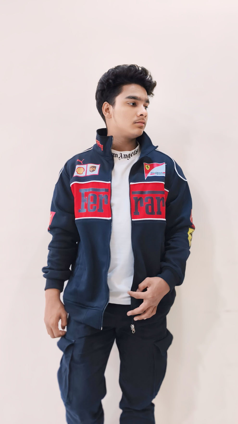 Farrari F1 Vintage Racing jacket: comfortable And partywear At ...