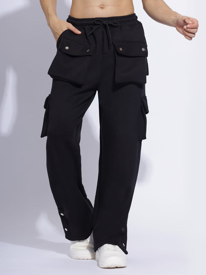 Affordable fashion Stylish Baggy Trackpant|Trousers At VintageDrip ...