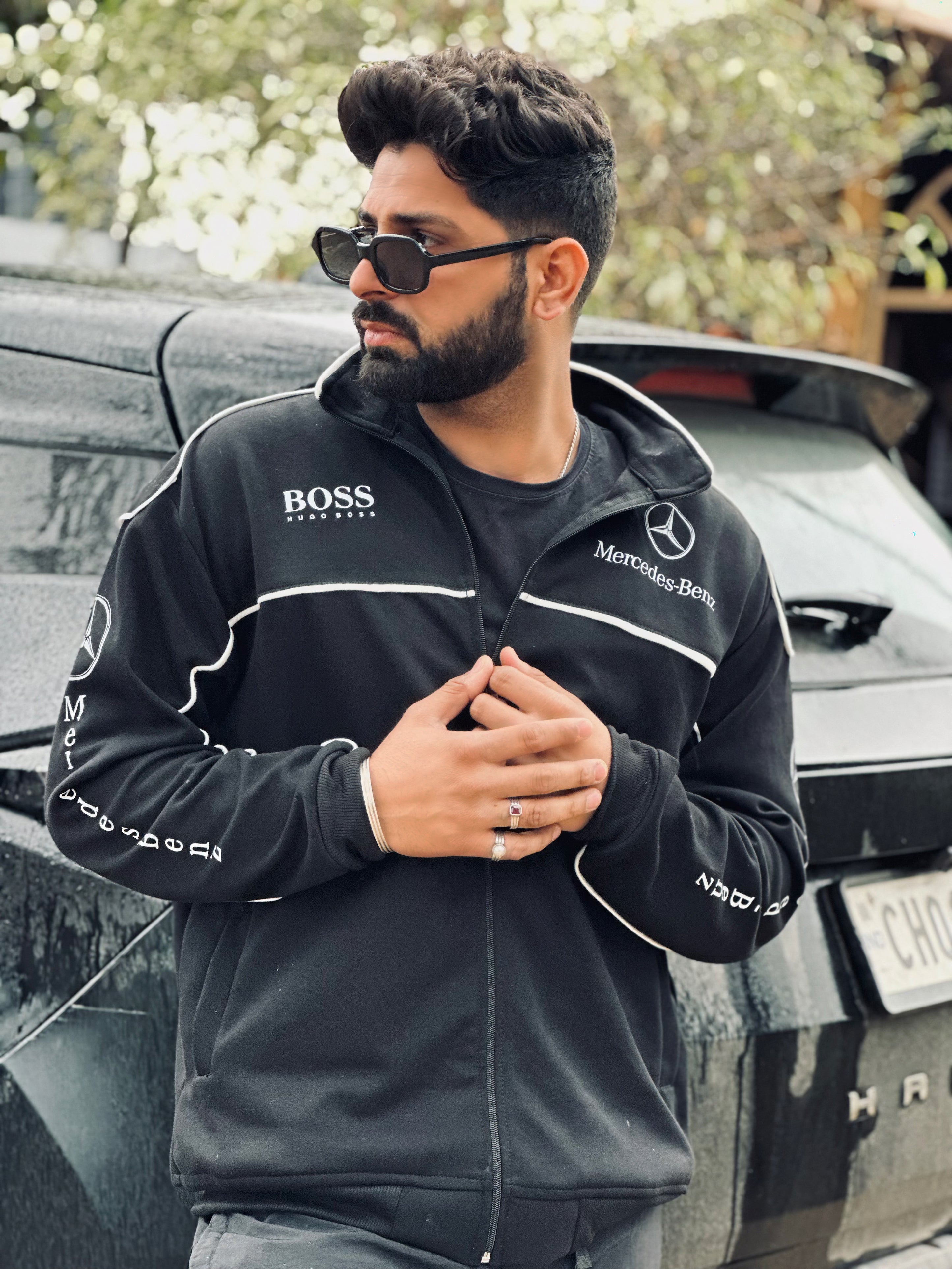 Mercedes F1 & McLaren Vintage Racing Jacket - Mercedes AMG | Vinta ...