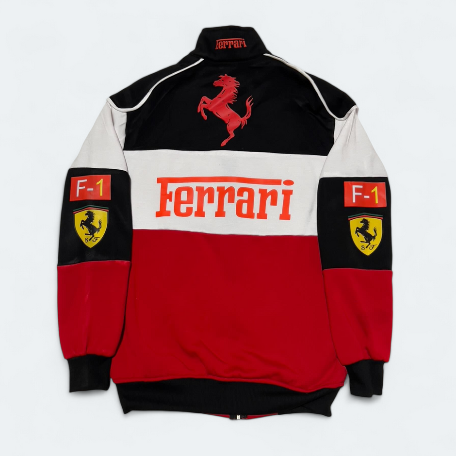 Ferrari F1 Jackets: Iconic Motorsport, Modern Streetwear – Vintage drip