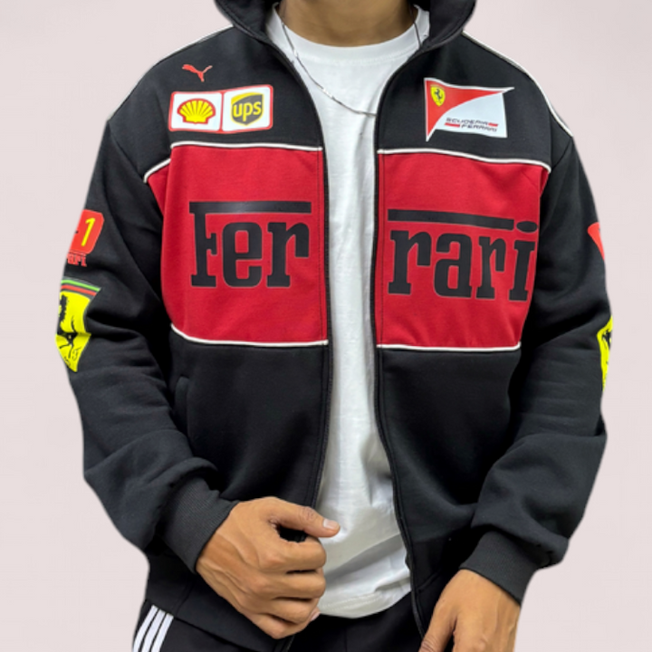 Ferrari F1 Jackets: Iconic Motorsport, Modern Streetwear – Vintage drip