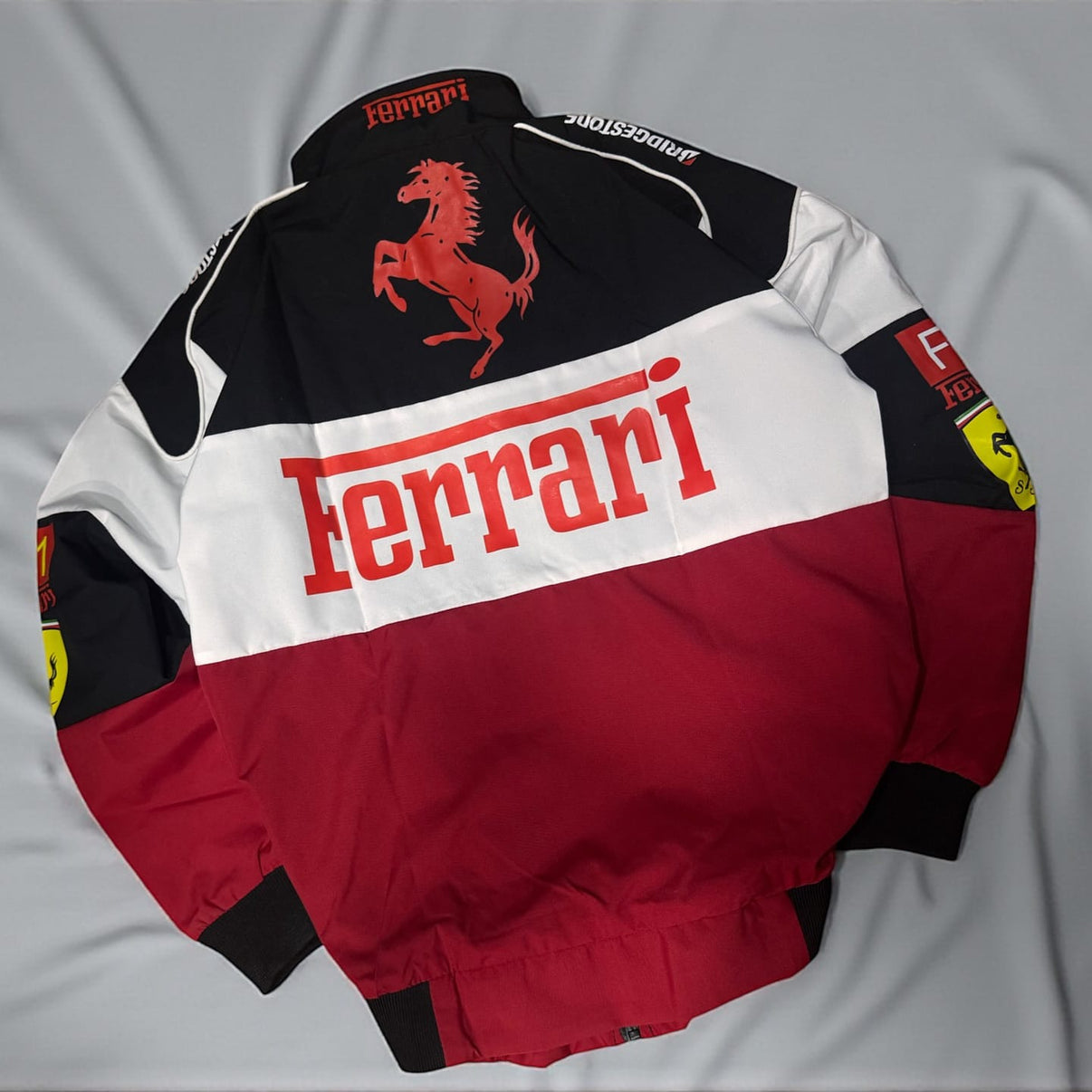 Ferrari F1 Vintage Racing Jacket: stylish Racing Apparel at Vibtagedrip ...