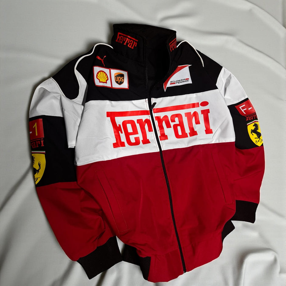 Ferrari F1 Jackets: Iconic Motorsport, Modern Streetwear – Vintage drip