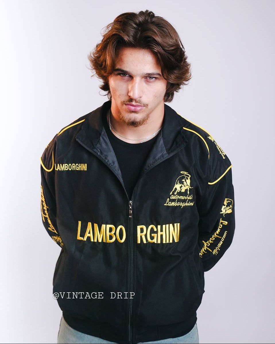 Lamborghini Racing Jacket – Premium Design – Vintage drip